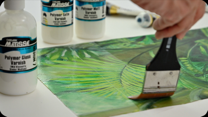 MM28 Polymer Satin Varnish | Matisse